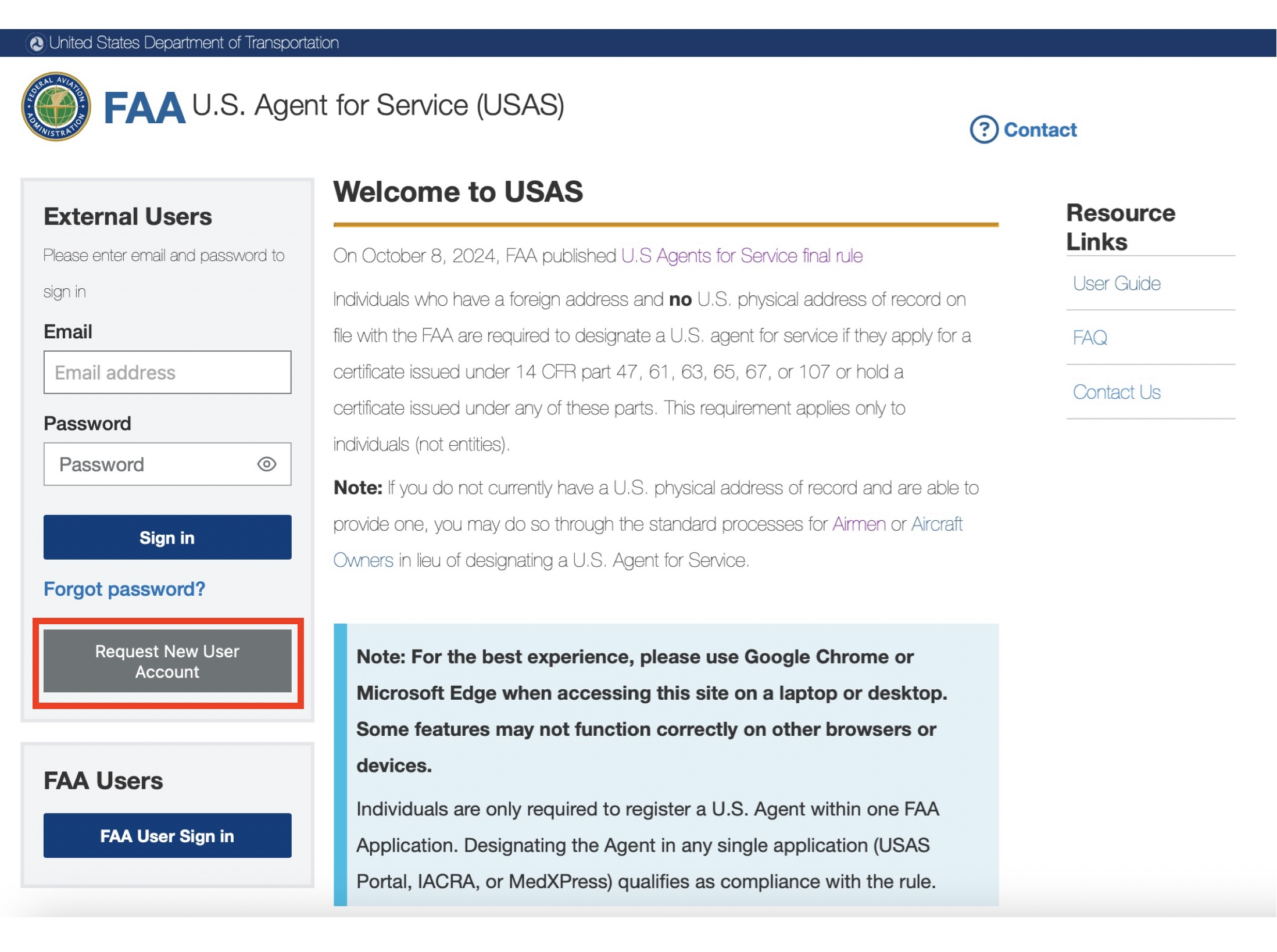 US Agent For Service - U.S. Agent for FAA Compliance